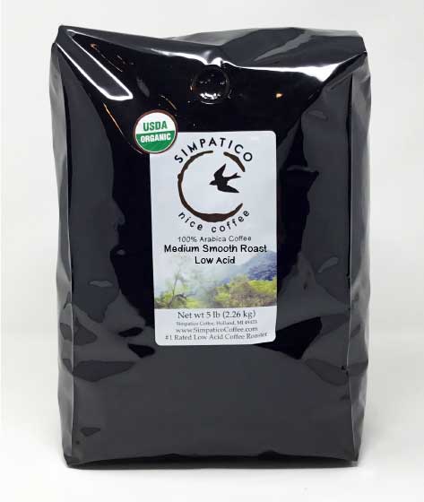 Simpatico Organic Low Acid: Medium Smooth Roast – Simpatico Coffee