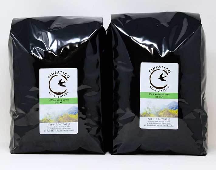 Simpatico Low Acid Decaf: Medium Smooth Roast – Simpatico Coffee