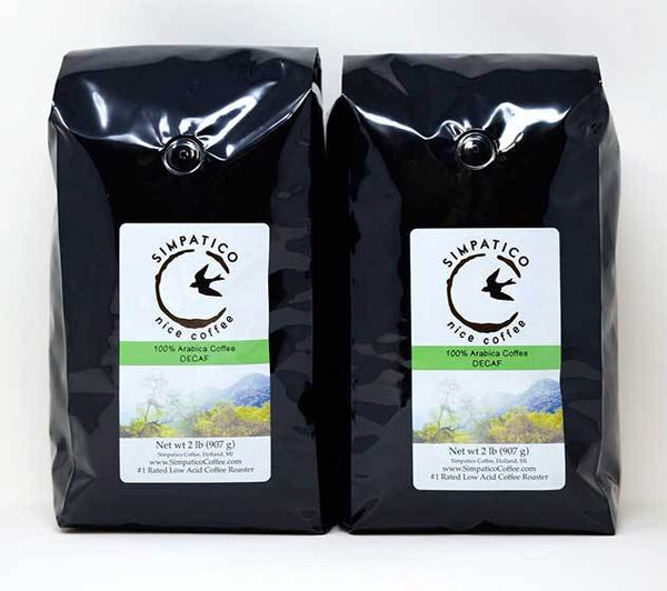 Simpatico Low Acid Decaf: Dark Smooth Roast – Simpatico Coffee