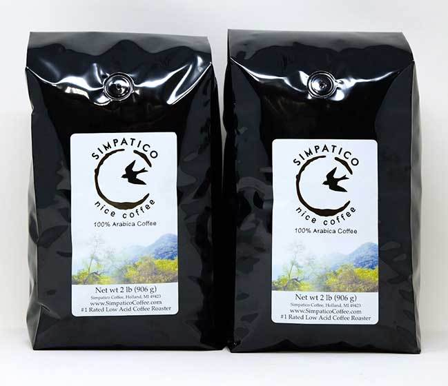 Simpatico Organic Low Acid: Black & Tan Smooth Roast – Simpatico Coffee